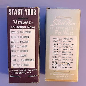 Vintage 1965 "pee Wee" & 1966 "hee Wees" Dolls - Etsy