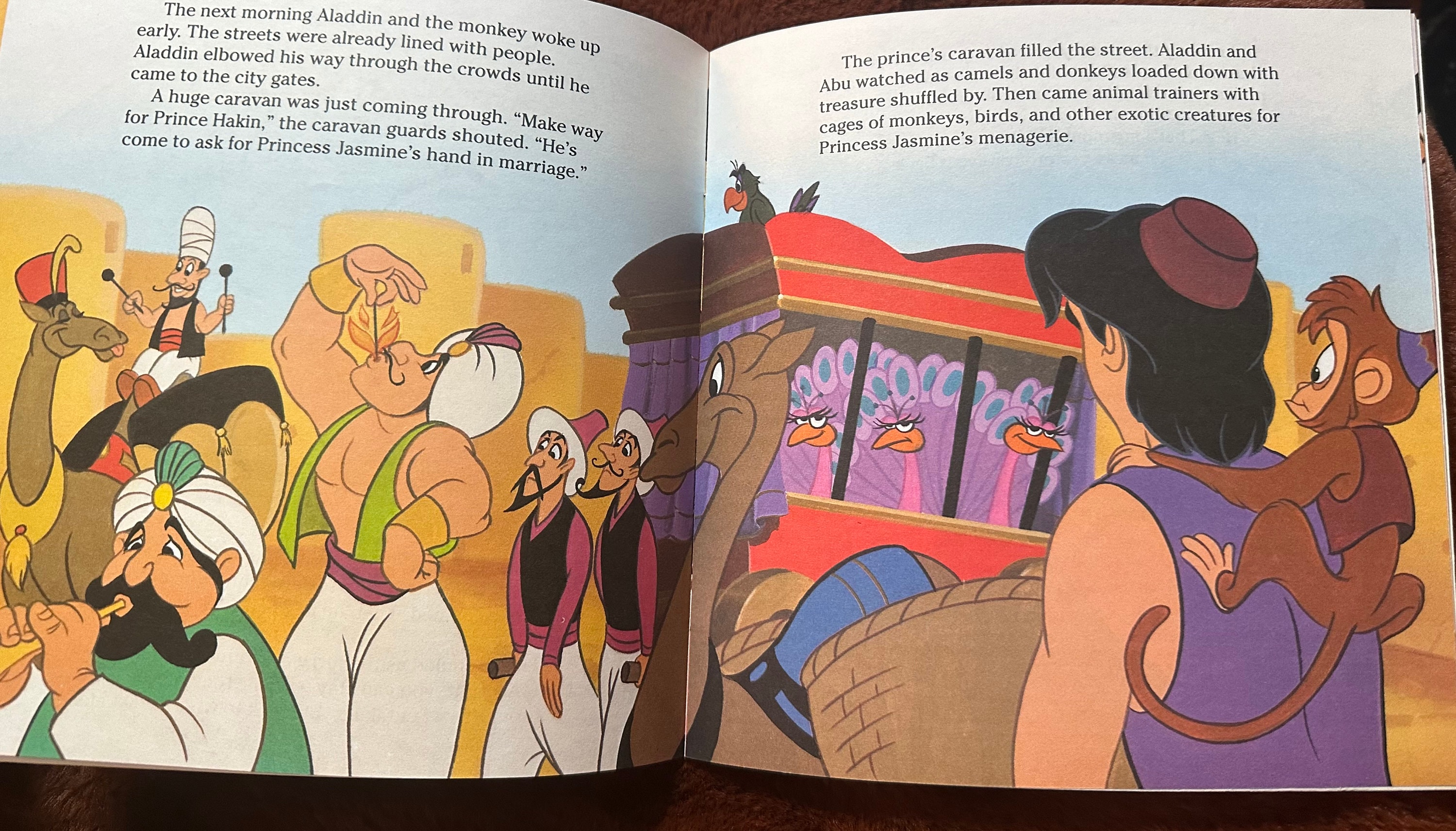 90’s Disney’s “aladdin: Monkey Business” Book - Etsy