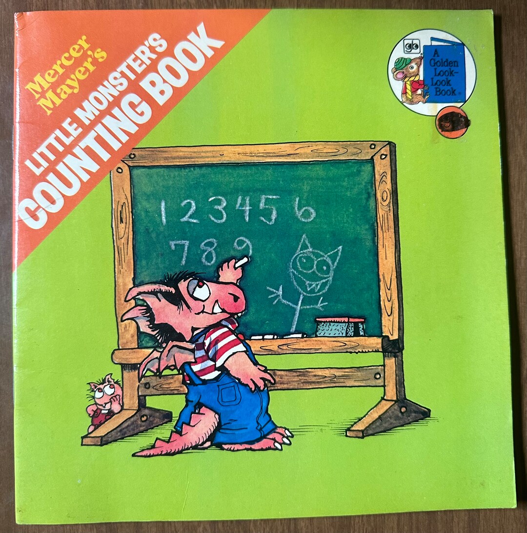 70’s Mercer Mayer Little Monster’s Counting Book - Etsy