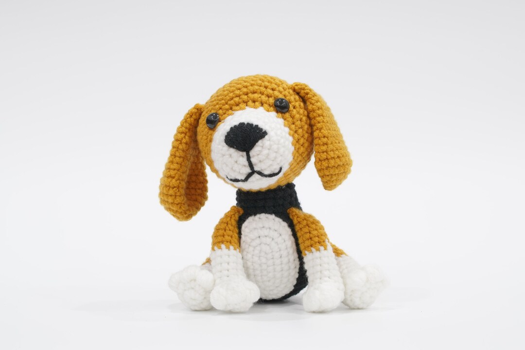 Beagle Dog Crochet Amigurumi Beagle Dog Plushies Beagle Dog - Etsy