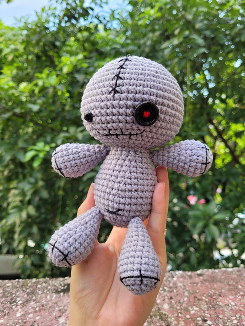 Little Voodoo Doll Gift Amigurumi Voodoo Doll Tiny Voodoo - Etsy