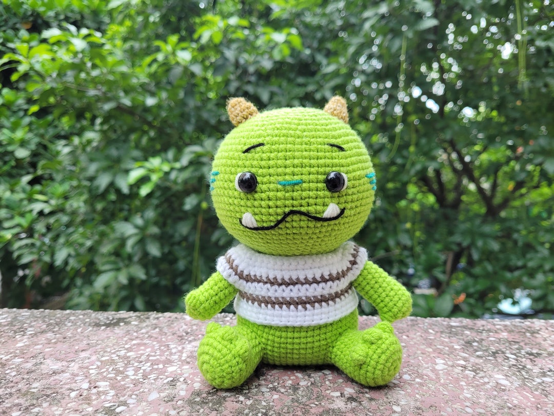 Cute Monster Crochet, Mini Monster, Little Monster Amigurumi, Plush ...