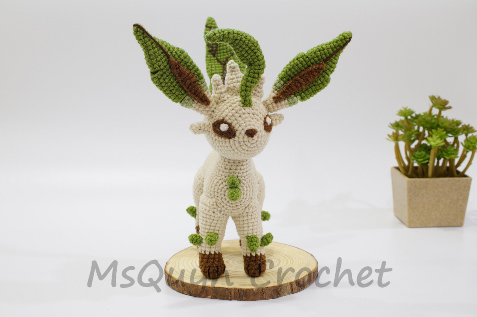 Leafeon Plush Pattern