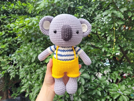 Crochet Koala Koala Amigurumi Crochet Cute Animal Koala - Etsy