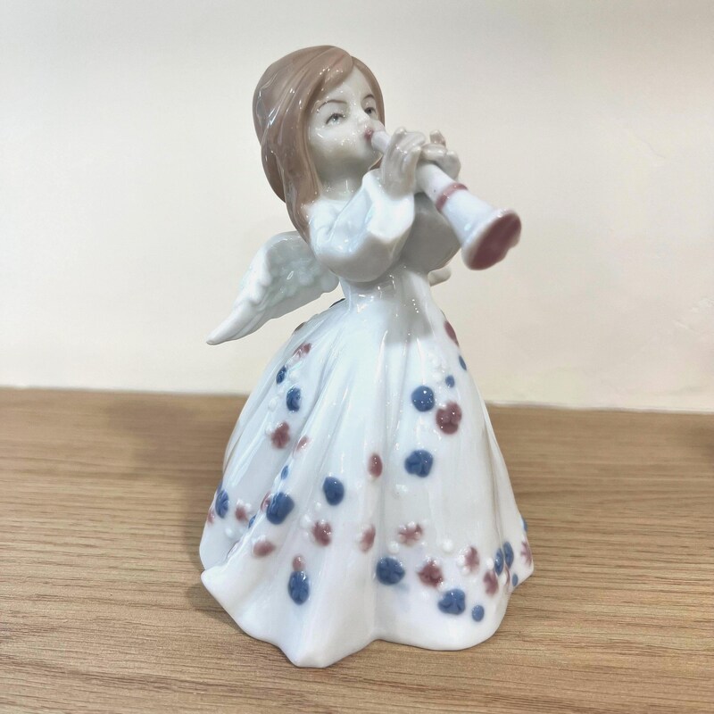 Figurine Angel With Flute - Etsy