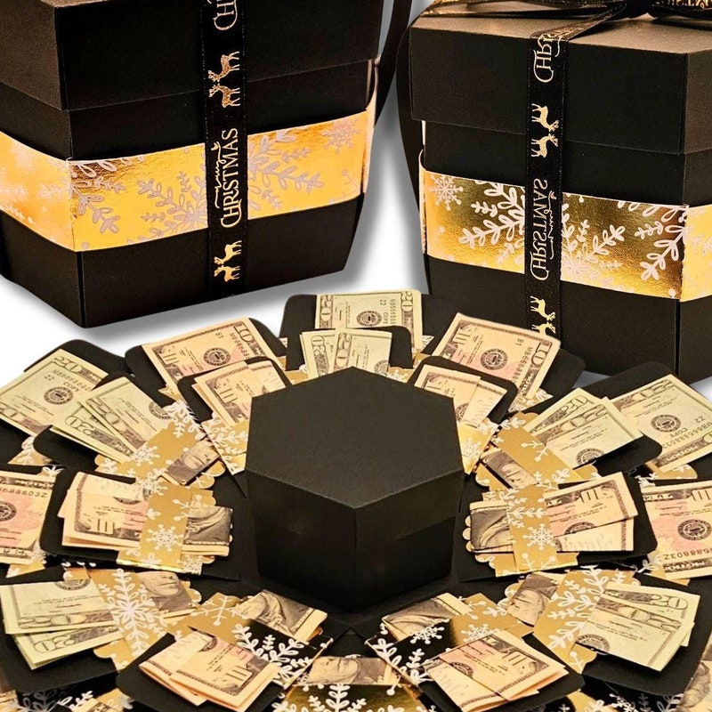 Exploding Christmas Money Gift Box - 60+ Gift Ideas for 2025