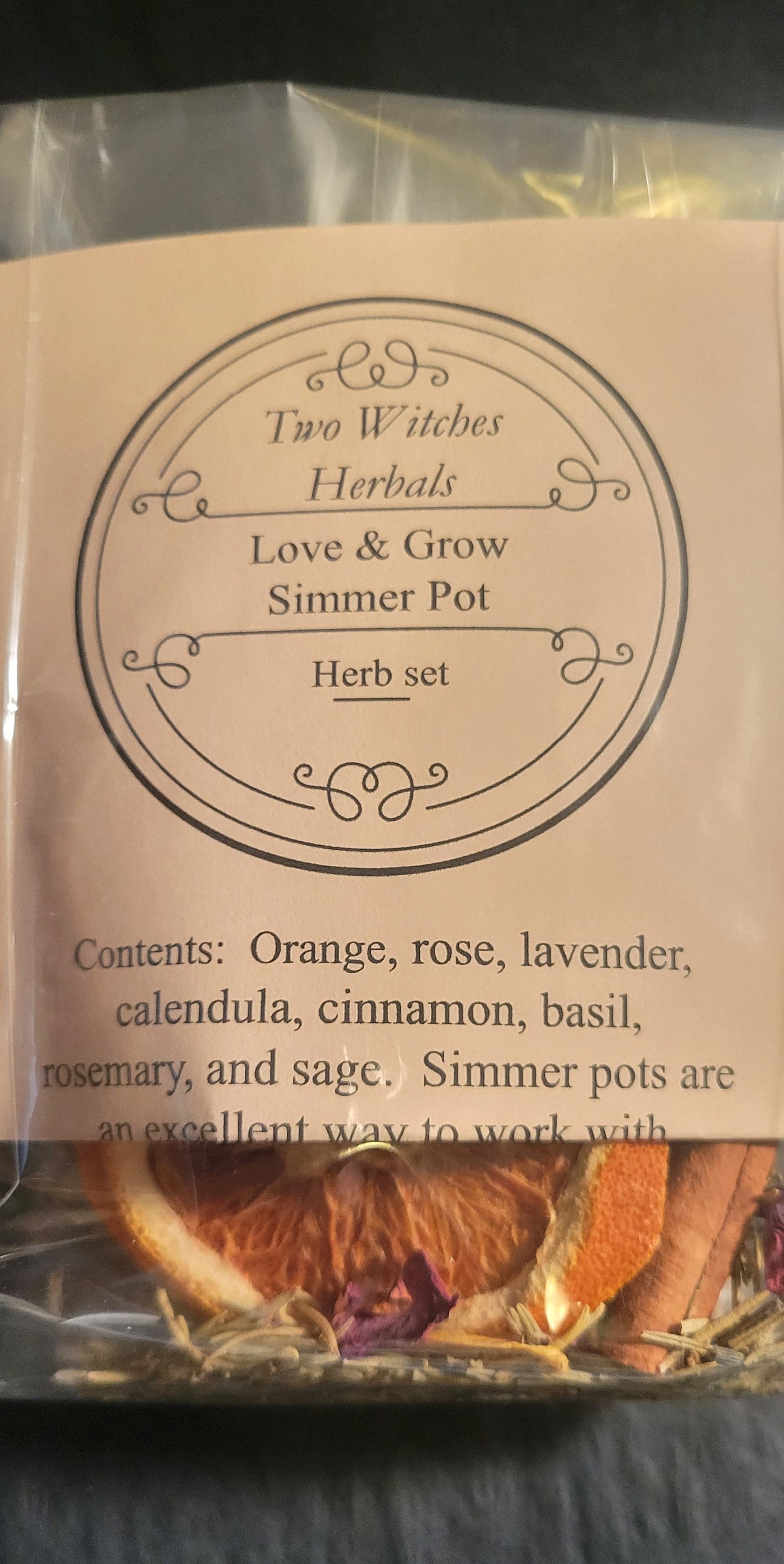 Love & Grow Pre-made Simmer Pot Kit | Intentions | Plastic Free ...