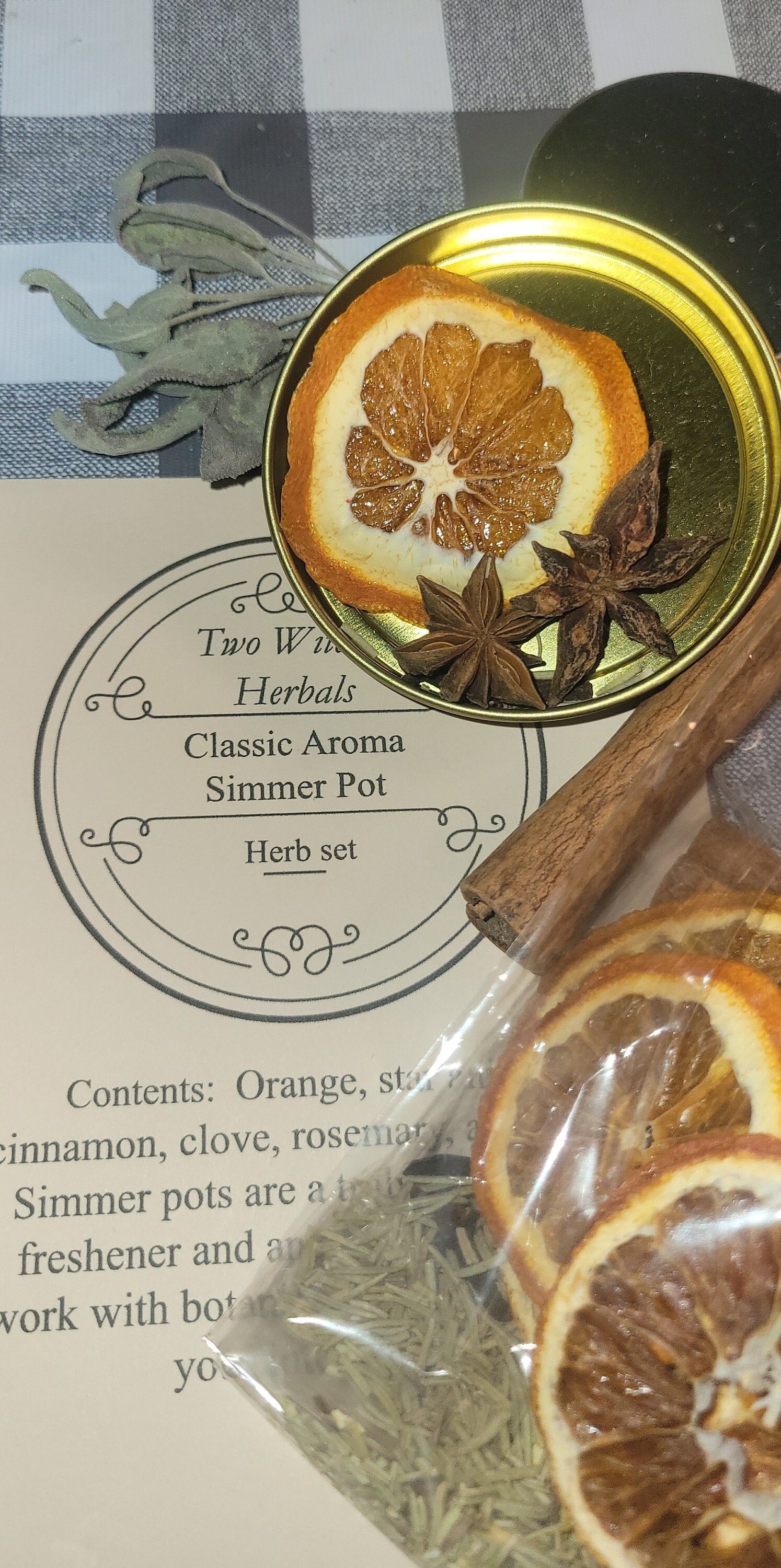 Classic Aroma Pre-made Simmer Pot Kit | Intentions | Stove Top ...