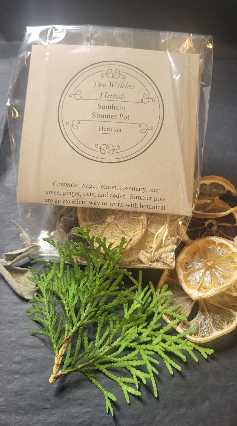 Samhain Pre-made Simmer Pot Kit | Sabbat | Halloween | Harvest Festival ...