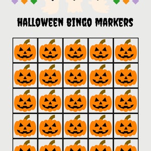 Halloween Bingo - Great for All Ages - Etsy