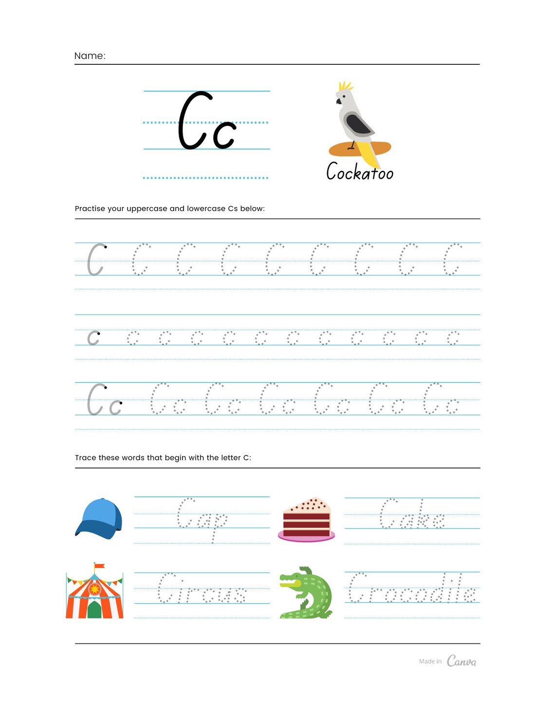 Learn Your Alphabet | Etsy