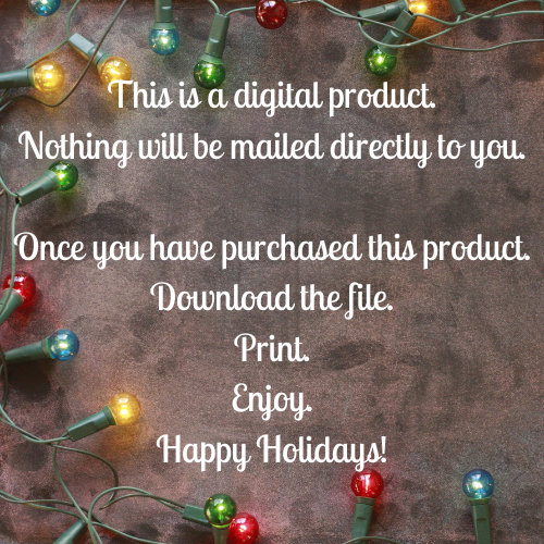 Christmas Themed Trivia (with Answers) - Polka Dots - Etsy
