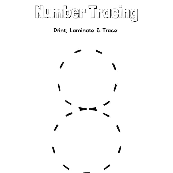 Trace Numbers - Etsy