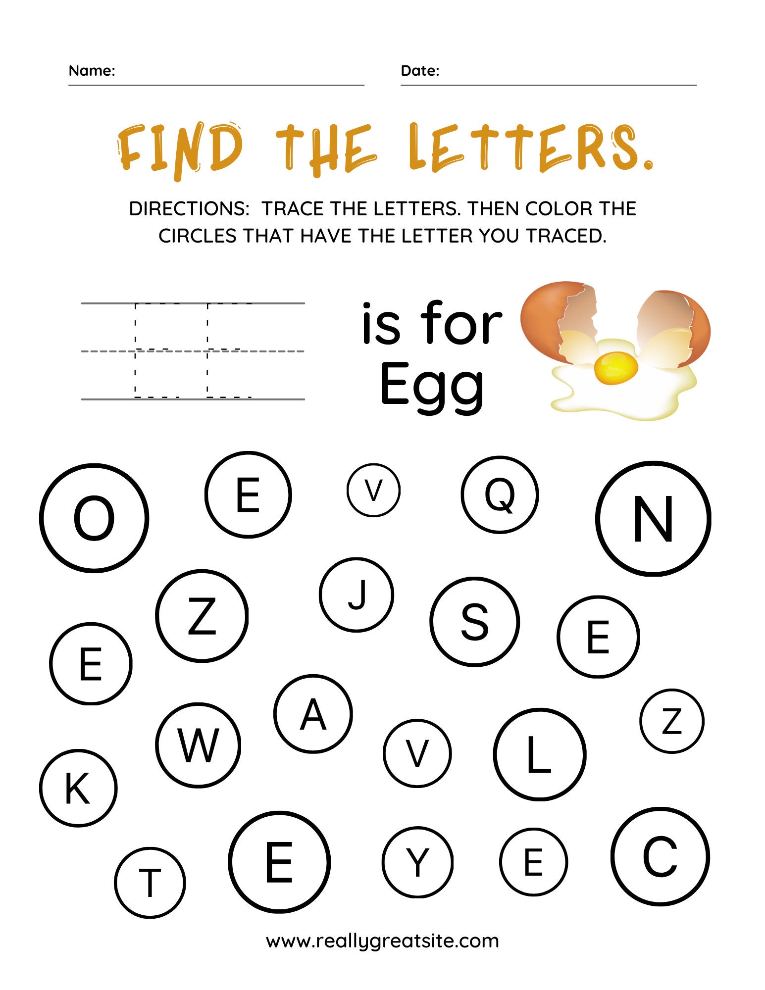 Find the Letters - Etsy