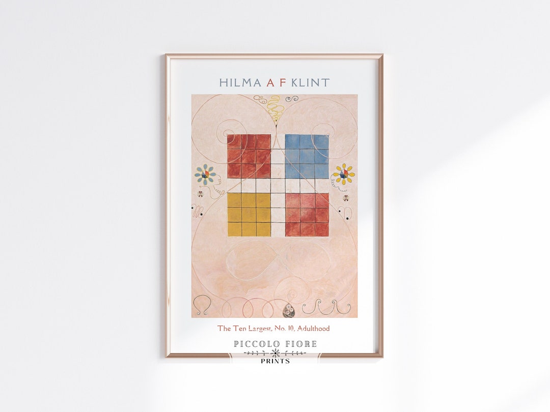 Hilma Af Klint the Ten Largest | No. 10, Adulthood | Vintage Pink ...