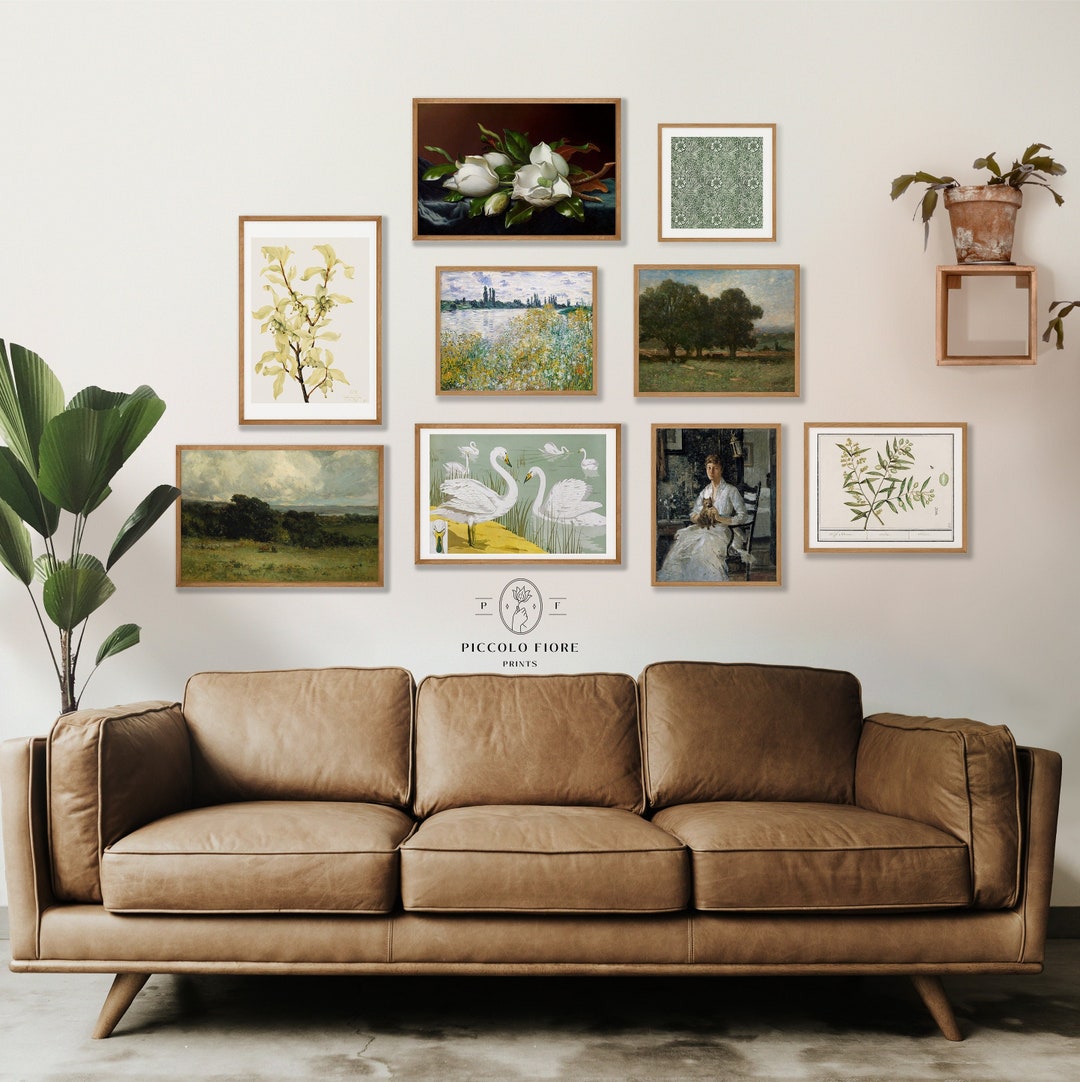 Vintage Gallery Wall SET | Country Art Prints | Affordable Wall Art ...