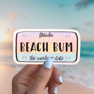 Florida License Plate Sticker Clear/Transparent Background | Etsy