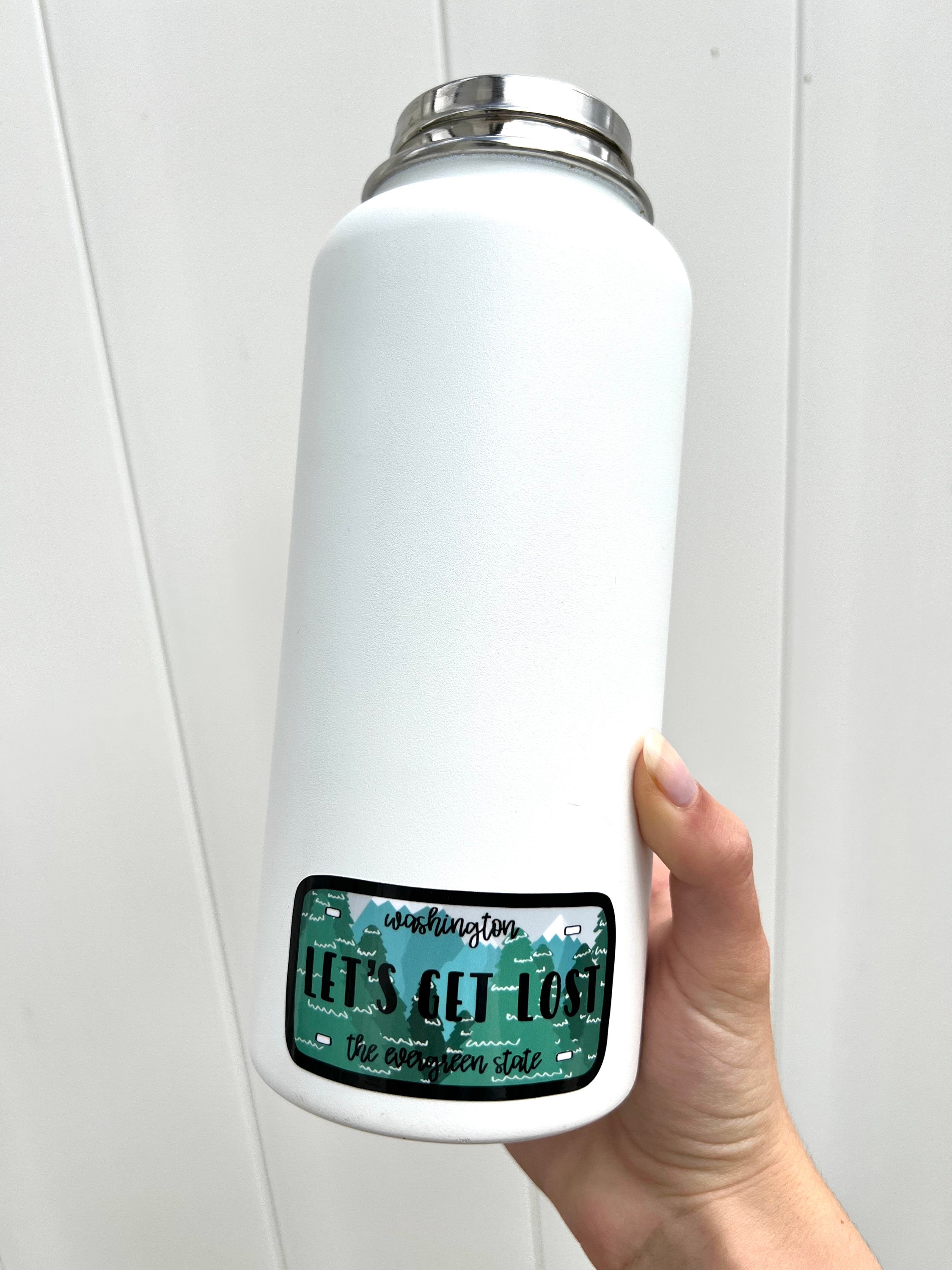 Florida License Plate Sticker | Illustrated Florida Sticker | Durable ...