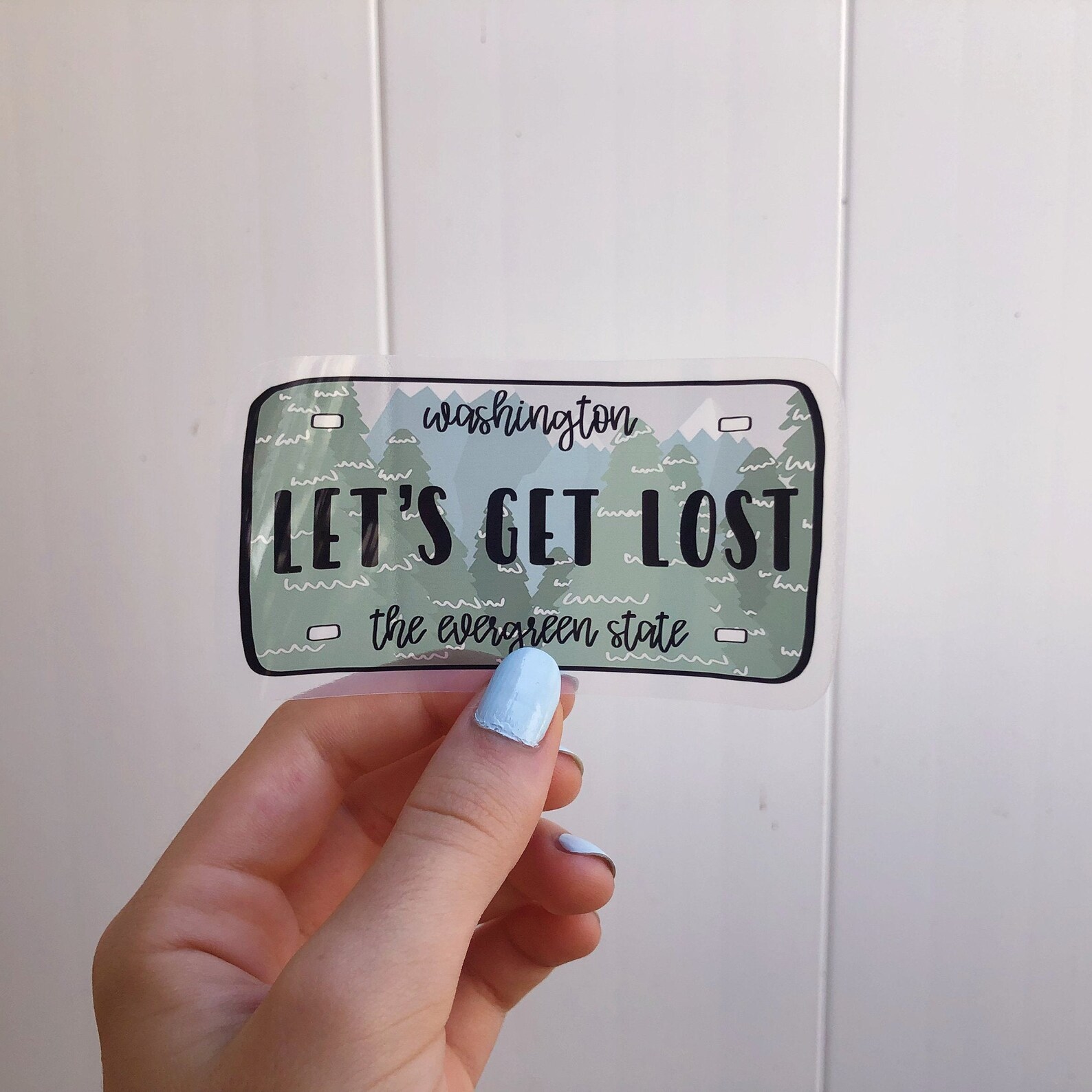 Florida License Plate Sticker Clear/Transparent Background | Etsy