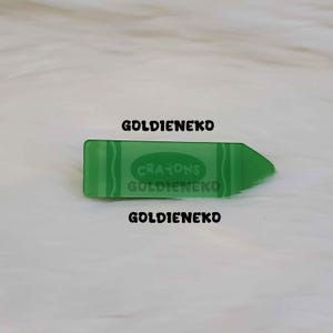 Crayon Hair Clip Kidcore Accessory - Etsy