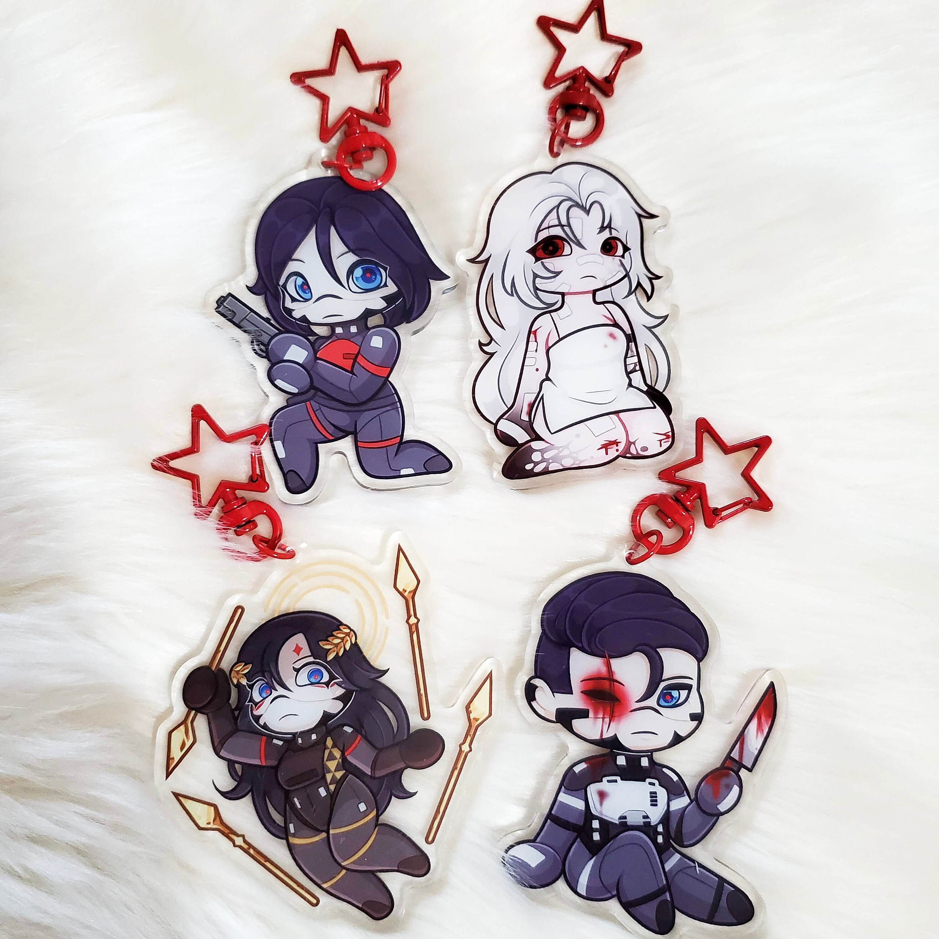 IN STOCK Signalis Keychains (3") Elster, Adler, Falke, Ariane Merch - Etsy
