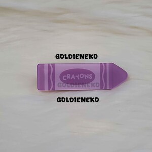 Crayon Hair Clip Kidcore Accessory - Etsy