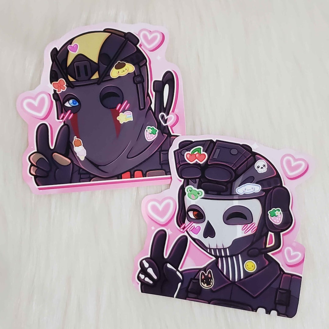 Call of Duty Ghost and Konig COD Stickers Decora Harajuku Purikura ...