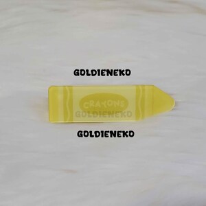 Crayon Hair Clip Kidcore Accessory - Etsy