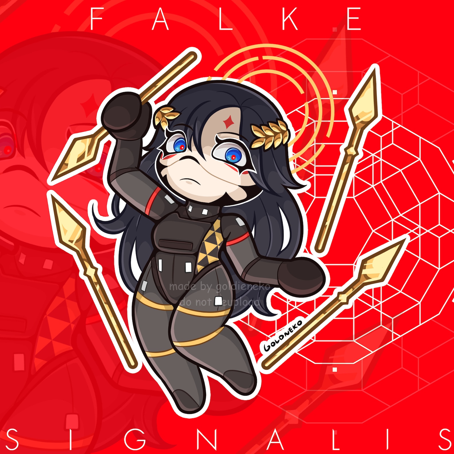 IN STOCK Signalis Keychains (3") Elster, Adler, Falke, Ariane Merch - Etsy