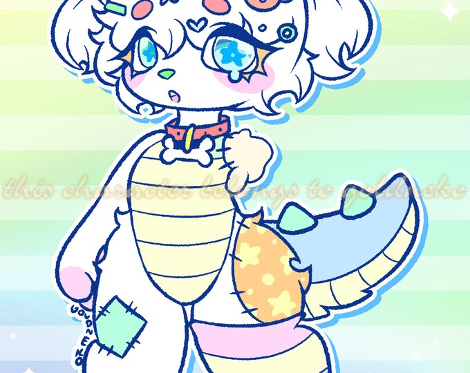 ON HOLD Kidcore Dino Dog Adopt - Etsy