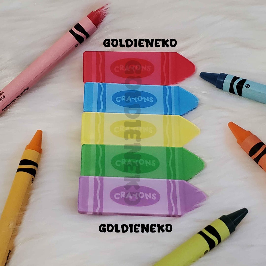 Crayon Hair Clip Kidcore Accessory - Etsy