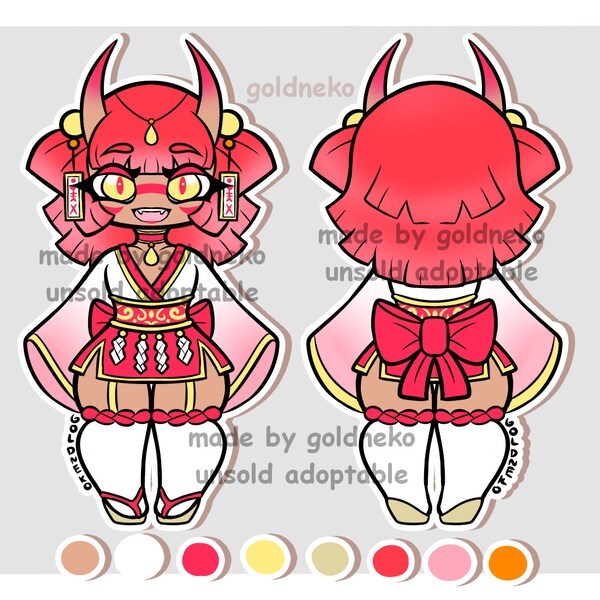 Kimono Vtuber - Etsy