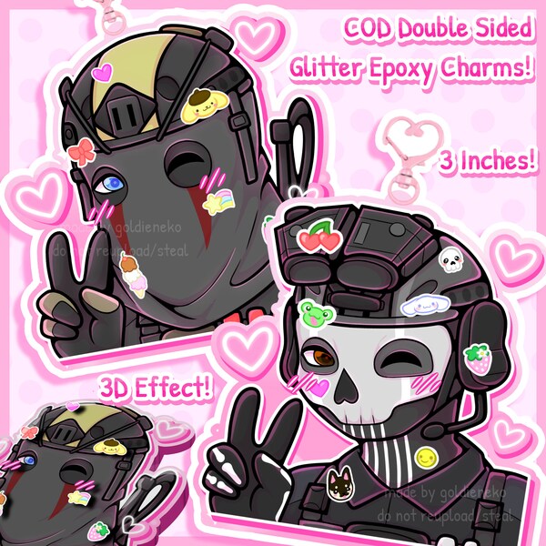 Call of Duty Konig Keychain - Etsy