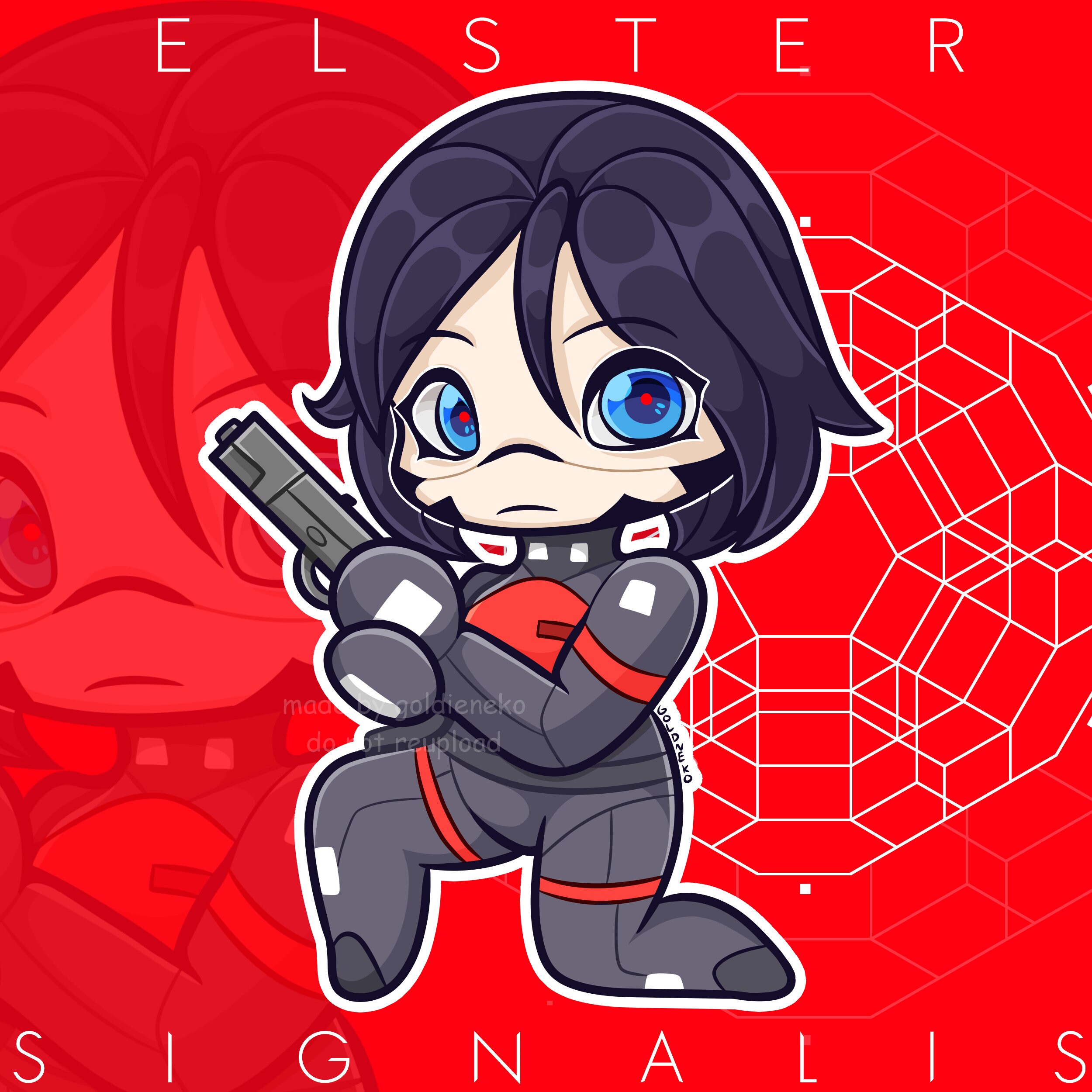 IN STOCK Signalis Keychains (3") Elster, Adler, Falke, Ariane Merch - Etsy