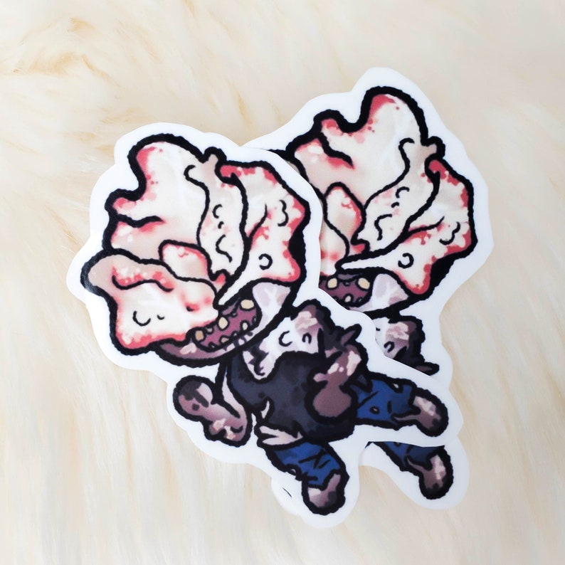 Cute Chibi Clicker Vinyl 3" Sticker - Etsy
