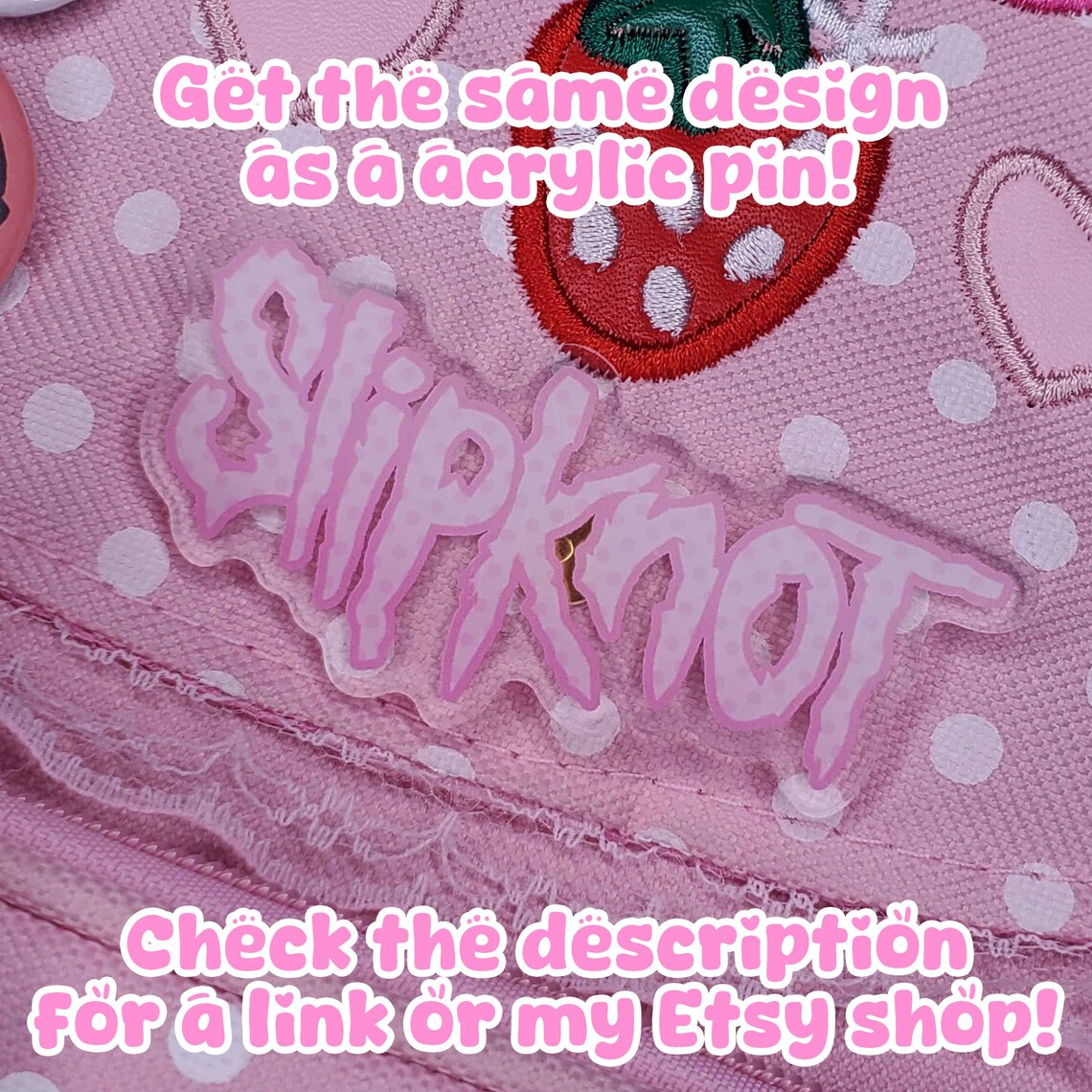 Slipknot Pink Metal Band Sticker - Etsy