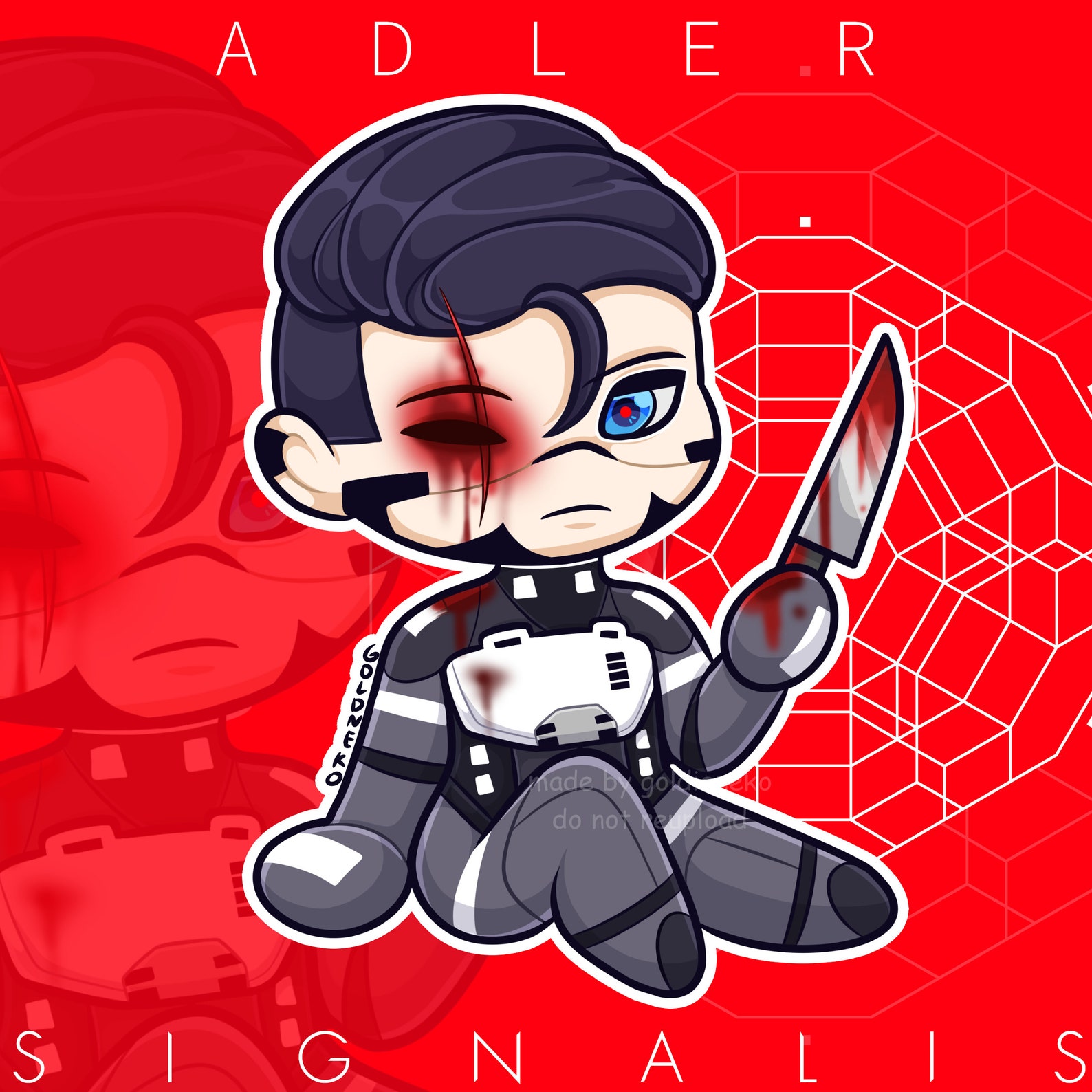 IN STOCK Signalis Keychains (3") Elster, Adler, Falke, Ariane Merch - Etsy