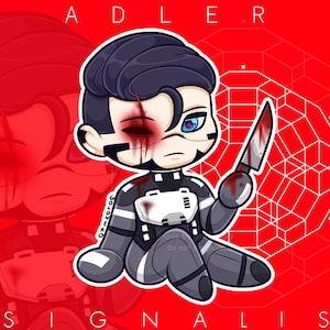 IN STOCK Signalis Keychains (3") Elster, Adler, Falke, Ariane Merch - Etsy