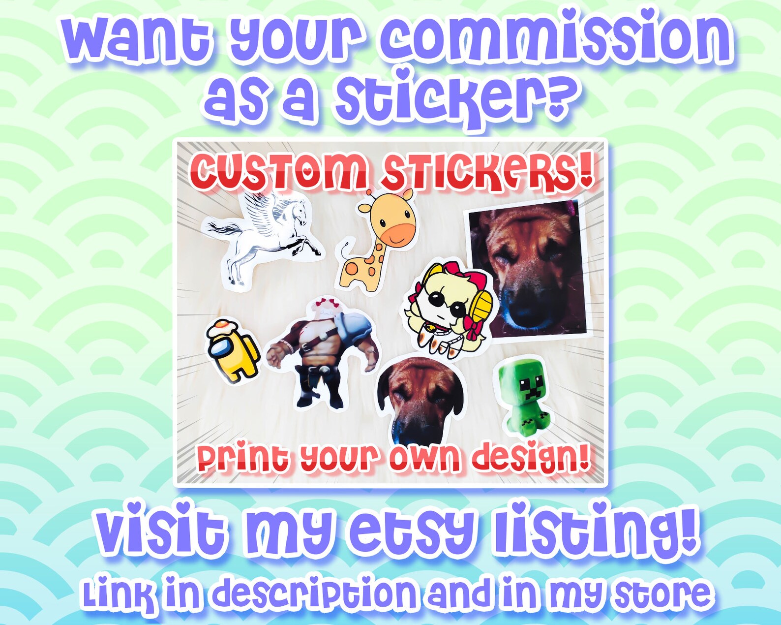 OPEN Cheap Cute Chibi Kemono Furry Head Icon Commissions - Etsy