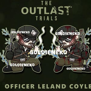 IN STOCK Outlast Trials Glow in the Dark Keychains (3") | Mother ...