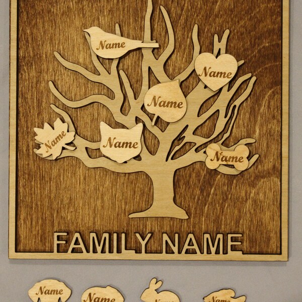 Family Tree Keepsake - Etsy