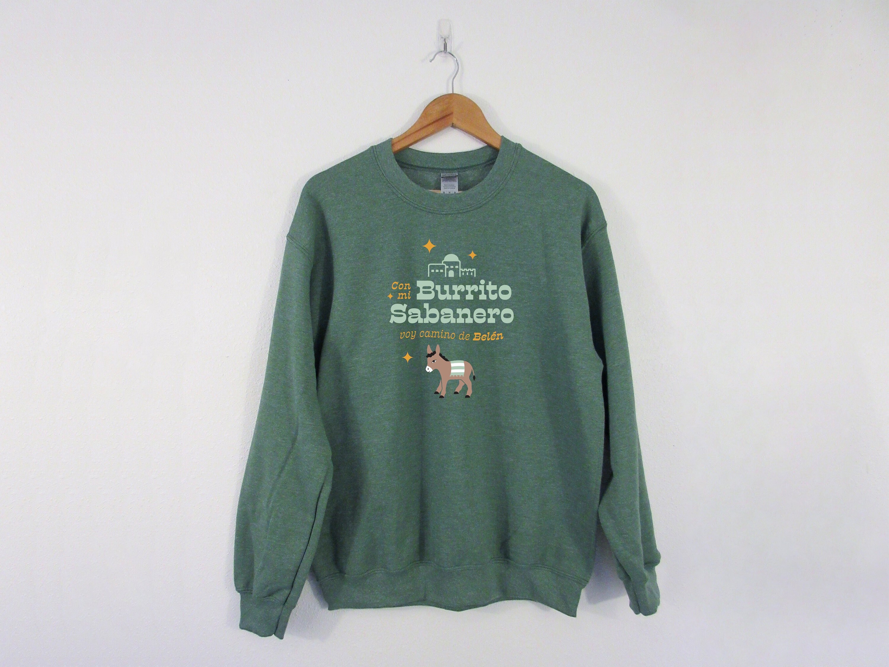 Mi Burrito Sabanero Christmas Sweater Spanish Christmas - Etsy