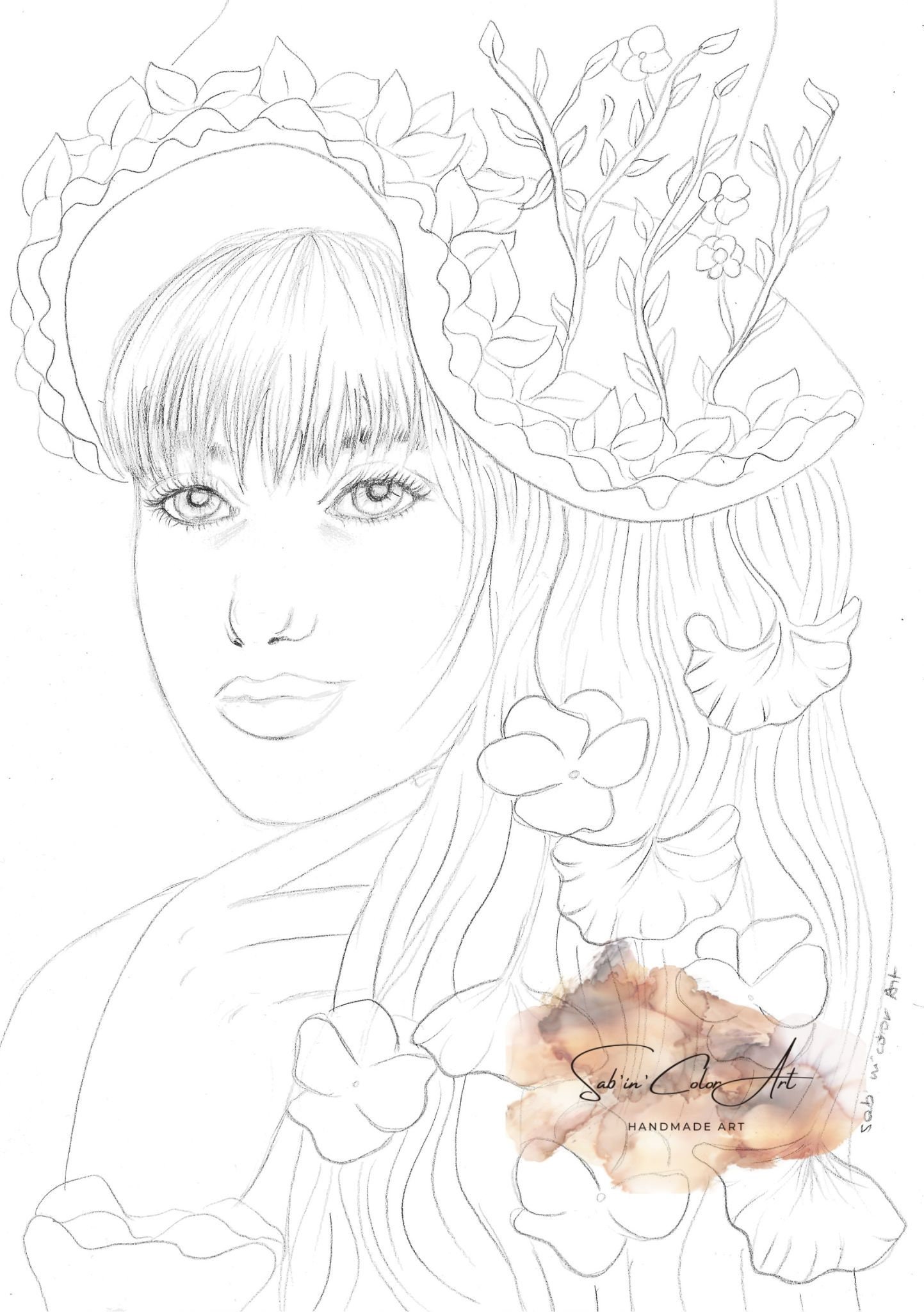 Coloring Page / Page De Coloriage Wicked Autumn Hand - Etsy