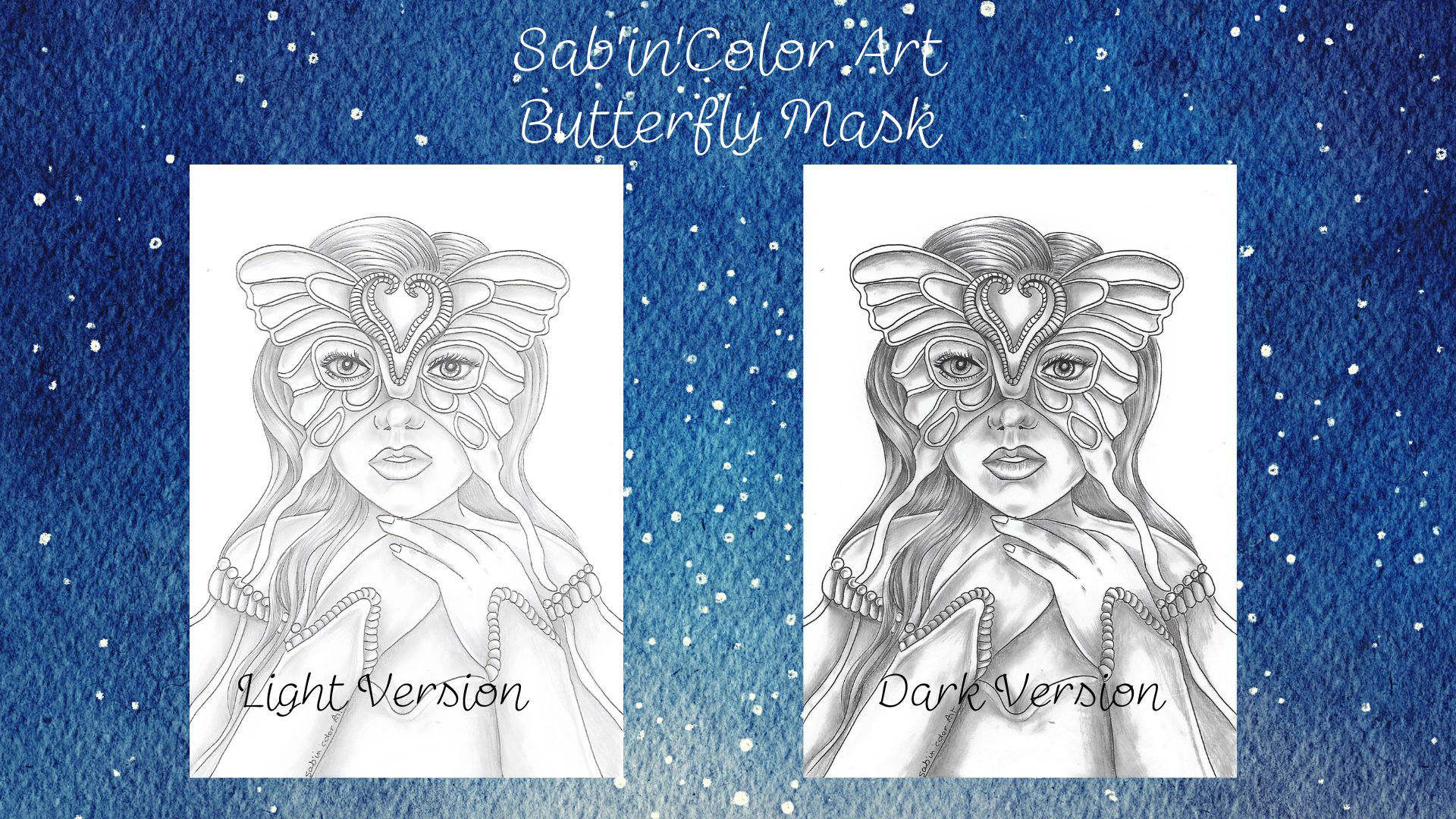 Butterfly Mask / Coloring Page Coloring Page - Etsy