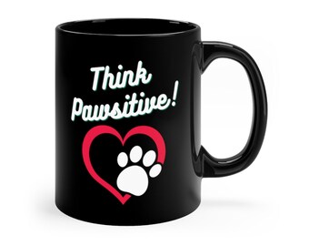 Think Pawsitive | Etsy
