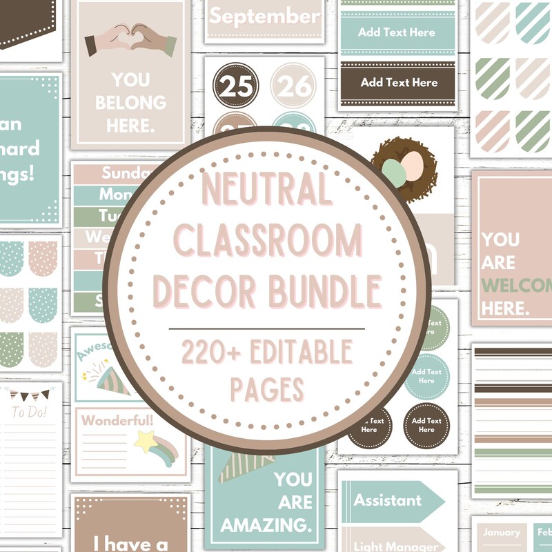 Boho Classroom Decor - Etsy