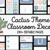 Pastel Classroom Decor Bundle Bright Pastel Elementary Classroom ...