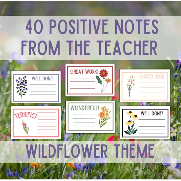 Wildflower Classroom - Etsy