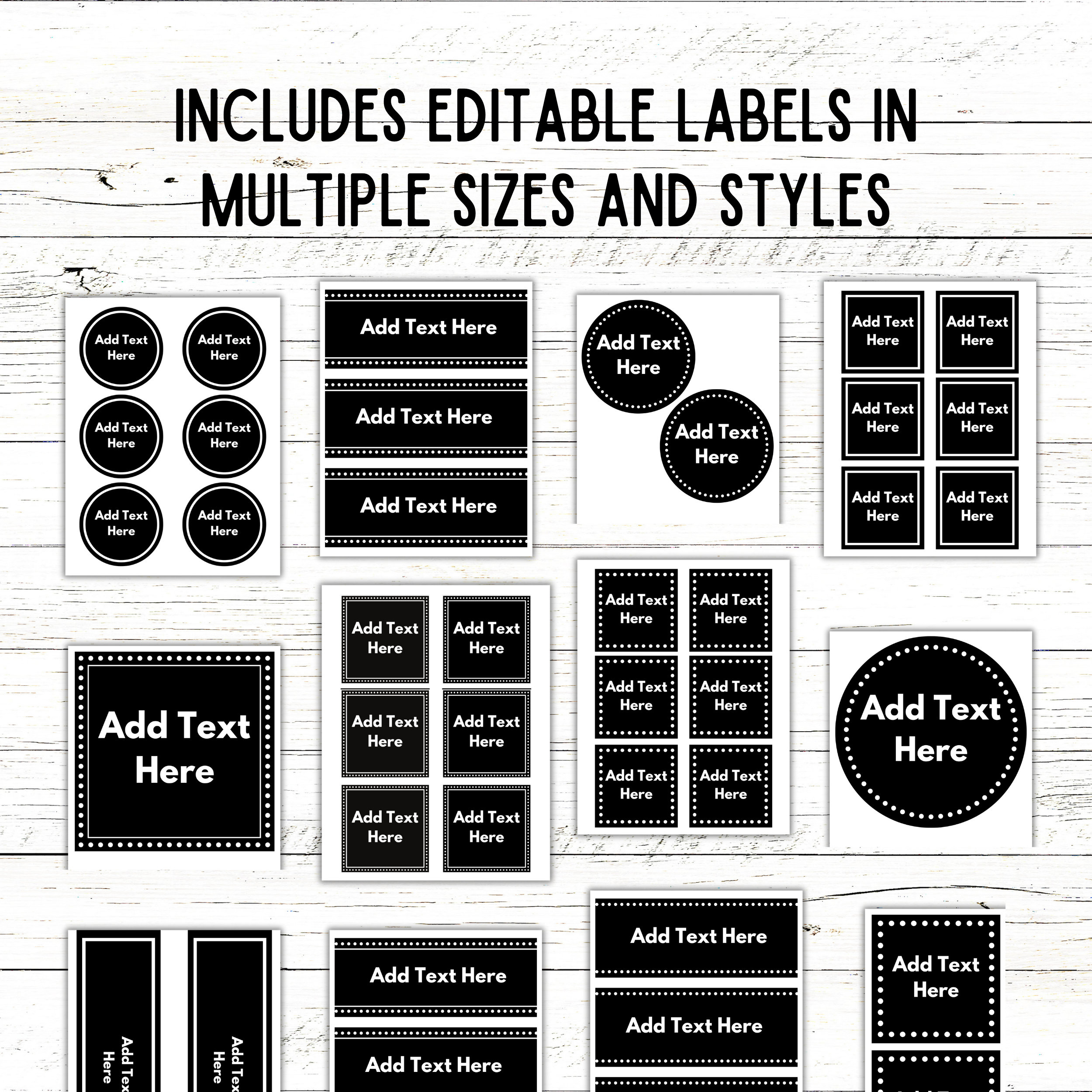 Black & White Elementary Classroom Decor Bundleblack and White Polka ...