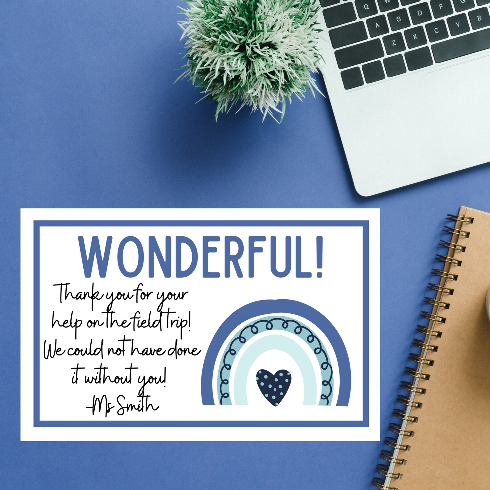 Boho Rainbow Positive Notes From the Teacher Boho Rainbow - Etsy